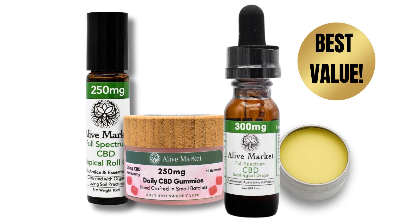 Farm To Bottle CBD - San Diego CBD Oil – Alive Market CBD